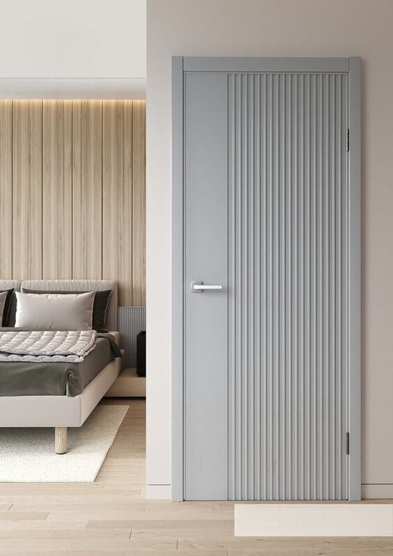 Fluted Doors – Modern, Textured & Elegant Door Designs