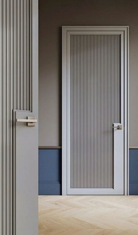 Fluted Doors – Modern, Textured & Elegant Door Designs